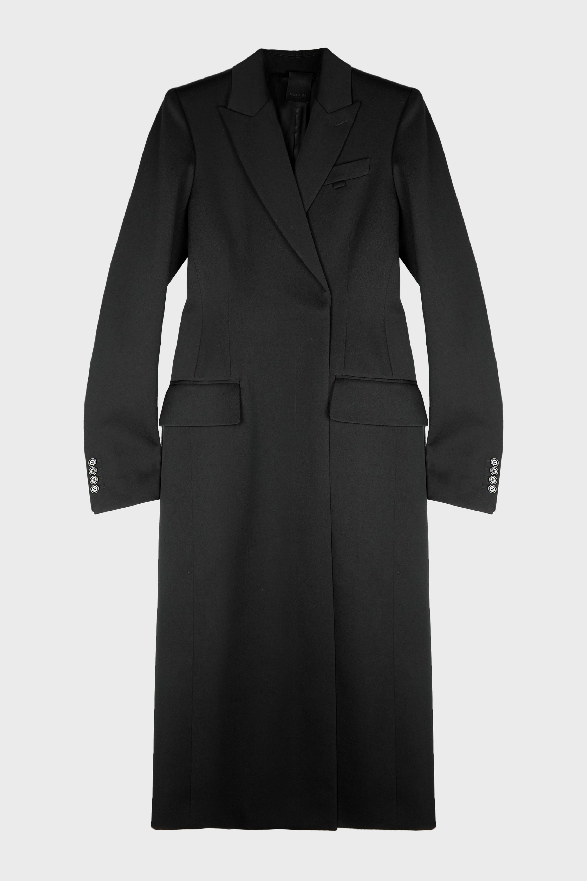 MUGLER - TAILORING COAT BLACK – LABSTORE WORLD