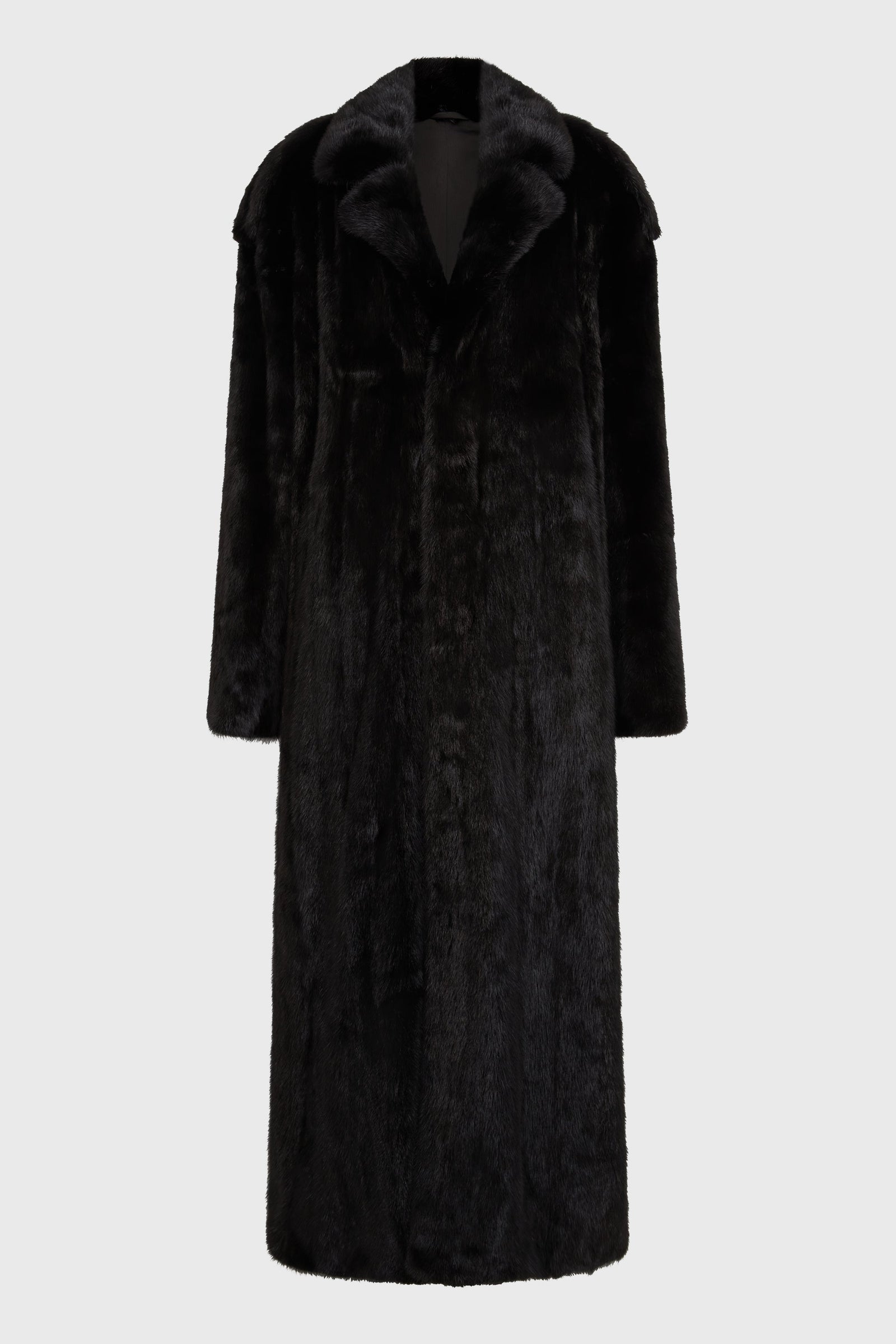 COMMANDER COAT BLACK MINK – LABSTORE WORLD