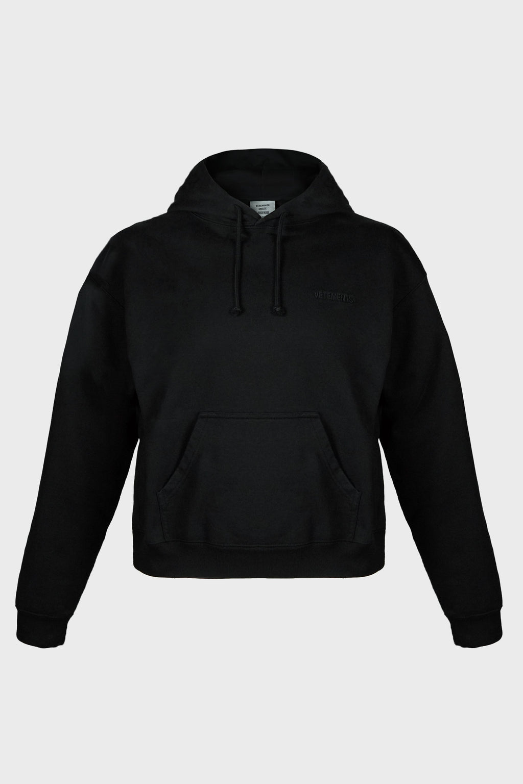VETEMENTS - LOGO FITTED HOODIE – LABSTORE WORLD
