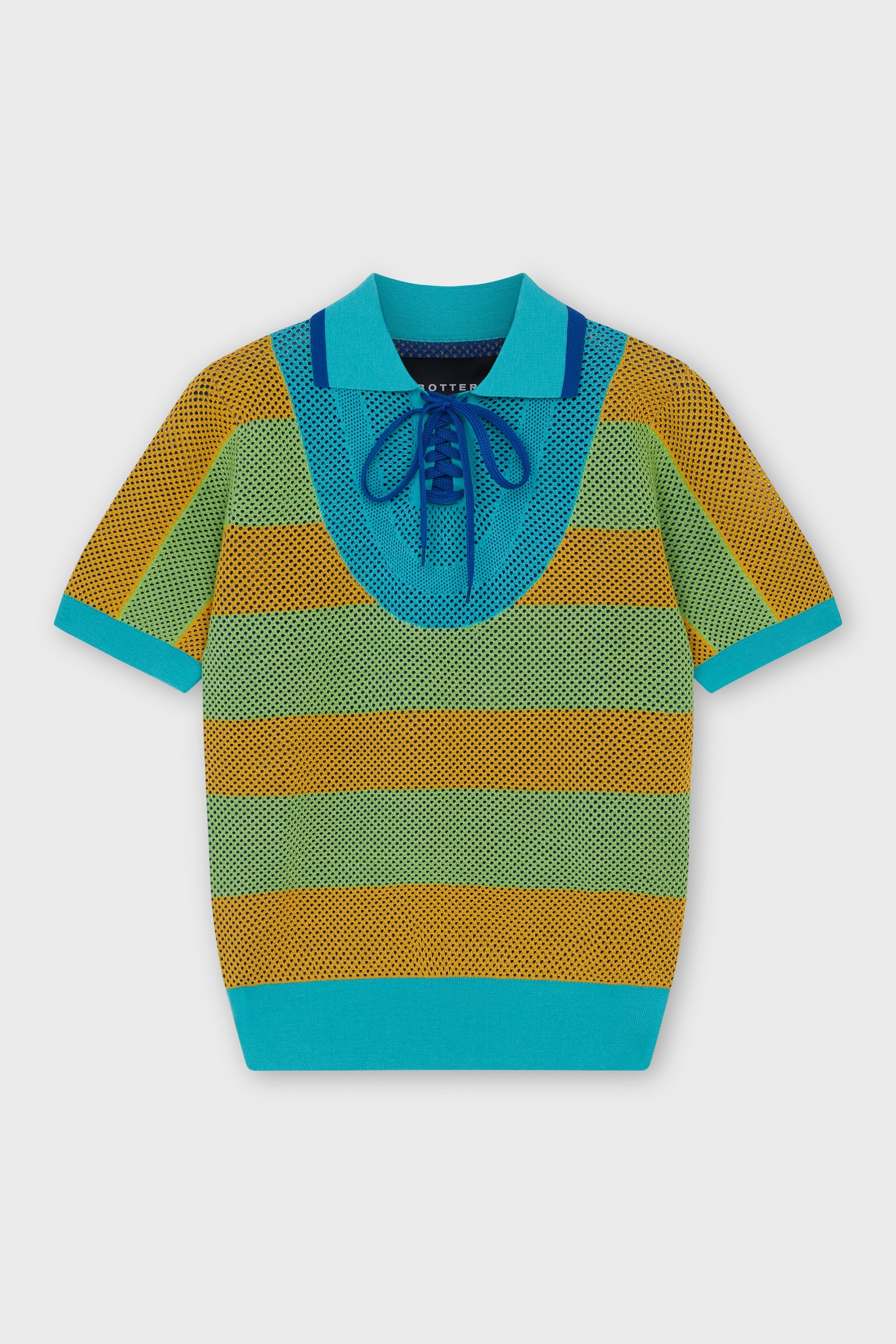 BOTTER - KNITTED TECHNICAL POLO STRIPED – LABSTORE WORLD