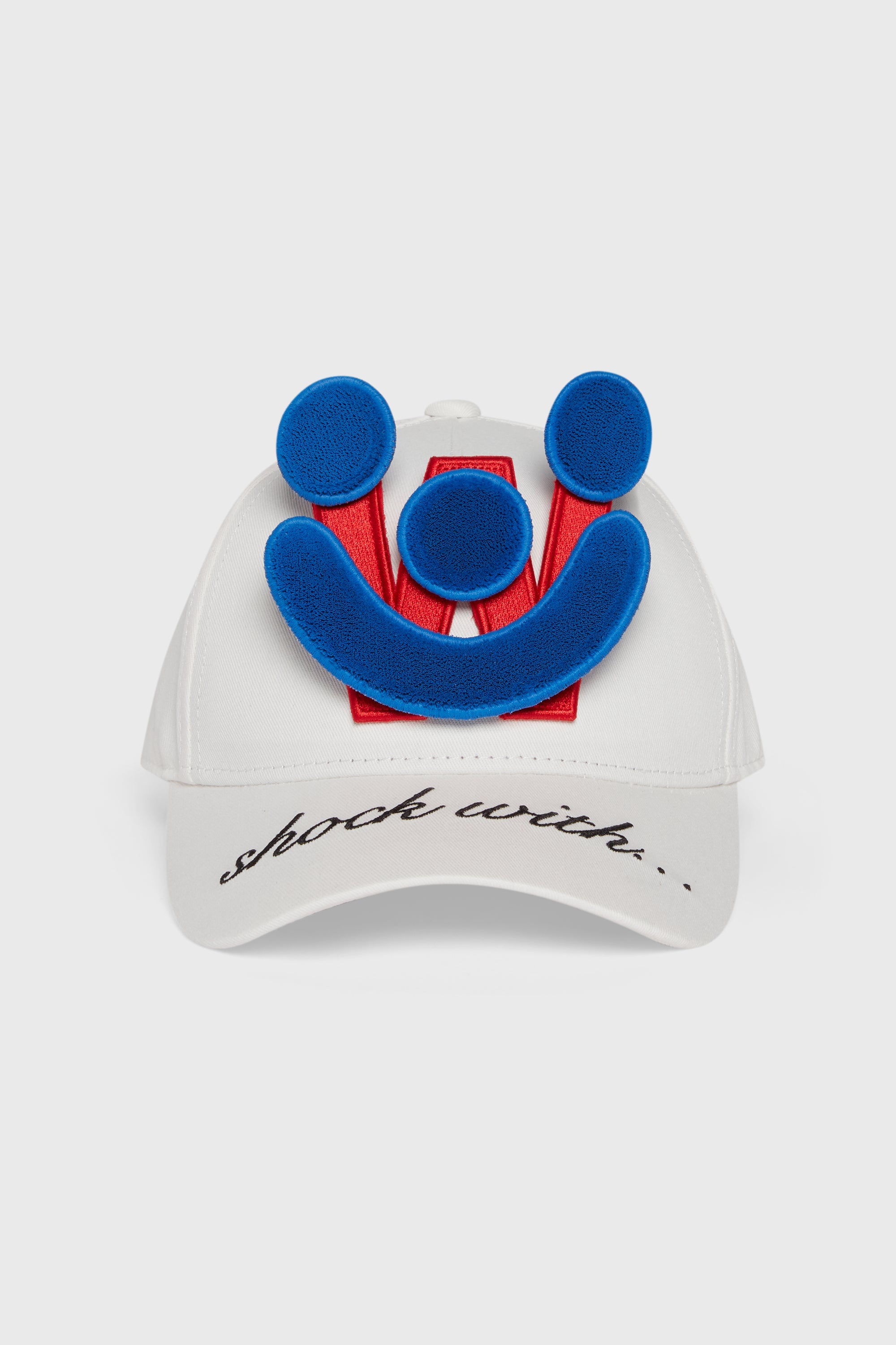 WALTER VAN BEIRENDONCK - SMILEY CAP WHITE – LABSTORE WORLD